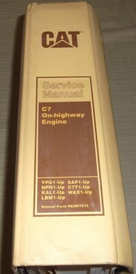 CAT CATERPILLAR C7 Sur Autoroute Moteur Service Magasin Réparation ...