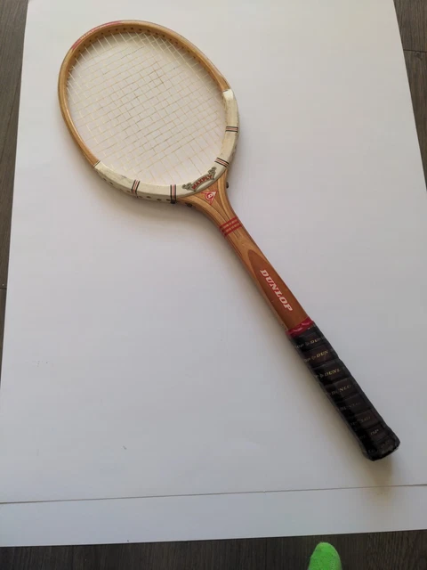 VINTAGE DUNLOP MAXPLY Fort Wooden Tennis Racquet L5 Made in England $40 ...