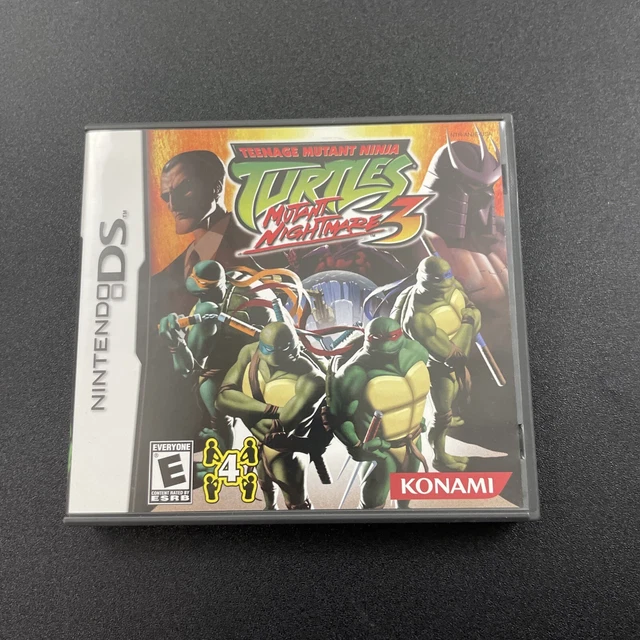 TEENAGE MUTANT NINJA Turtles 3: Mutant Nightmare (Nintendo DS, 2005 ...