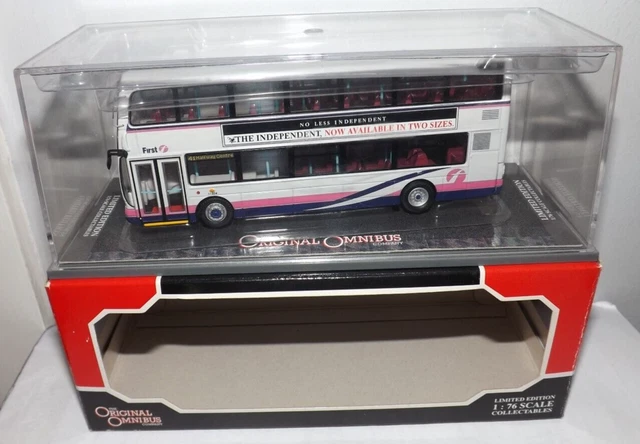 CORGI OM41206 FIRST South Yorks Wright Eclipse Gemini D/D Bus 4 Mm ...