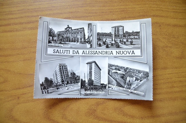 CARTE POSTALE SALUTATIONS De Alexandrie Nouvelle - Neuve 1958 Subalpina ...