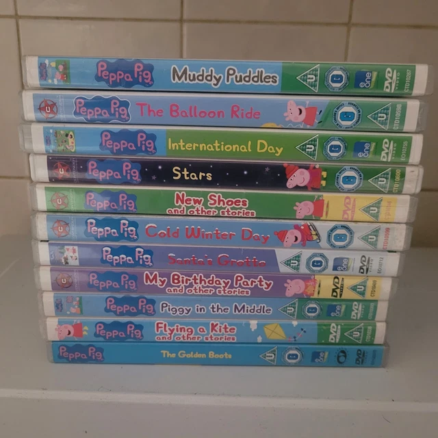 PEPPA PIG DVD Bundle £7.00 - PicClick UK