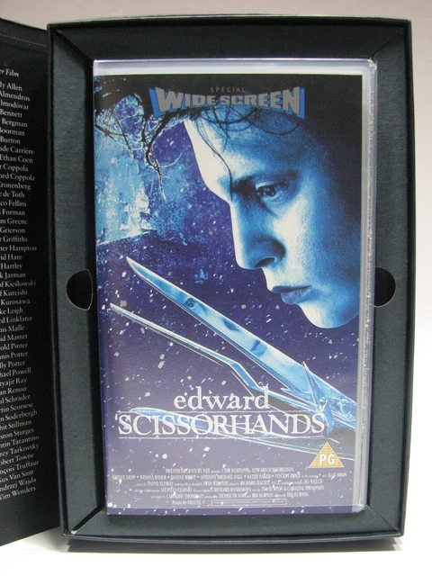 TIM BURTON- BOOK and Video (Burton on Burton Book / Edward Scissorhands ...