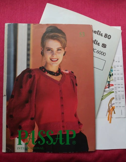 PASSAP/PFAFF MODEL BOOKLET Number 53 For Duomatic And E6000 £20.00 ...