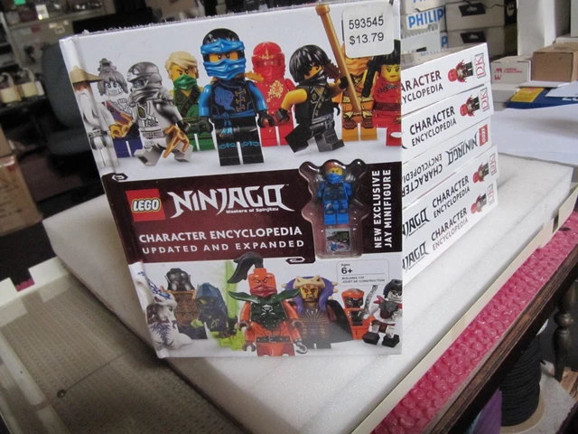 LEGO NINJAGO CHARACTER Encyclopedia Updated Edition Exclusive Jay ...