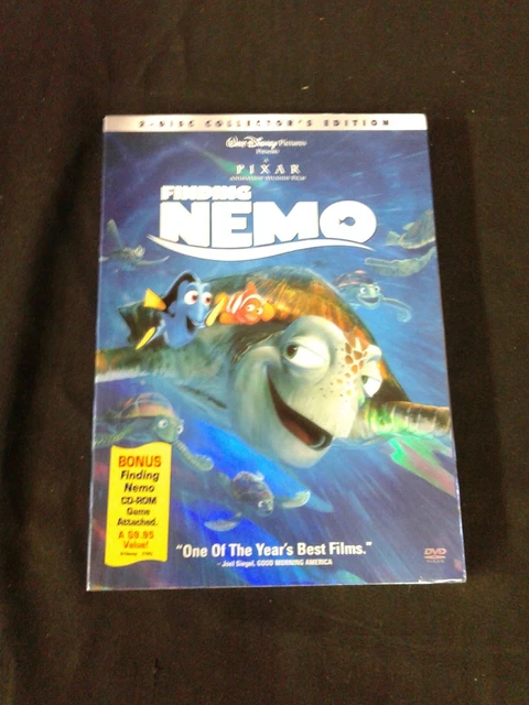 WALT DISNEY PIXAR FINDING NEMO 2-Disc Collector's Edition DVD like new ...