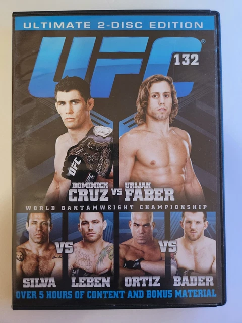 UFC 132 CRUZ VS Faber ULTIMATE 2-DISC EDITION (MMA DVD, 2011) £8.21 ...