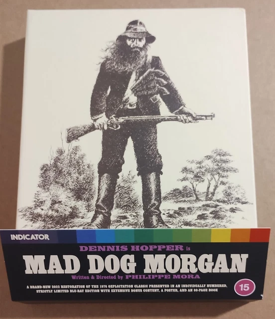 MAD DOG MORGAN, Dennis Hopper, UK Indicator Limited Edition Blu-ray £20 ...