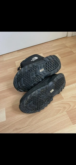 NORTH FACE 700 Black Quilted Toggle Nuptse Snow Boots Bootie Shoes Mens ...