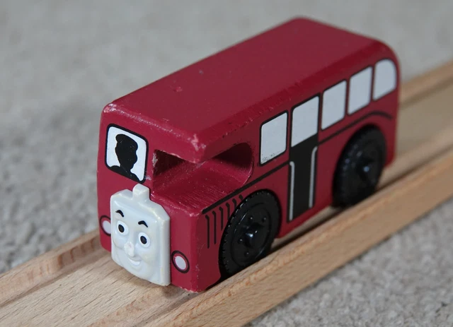 BERTIE BUS FOR Brio ELC Thomas the Tank Engine & Friends Wooden Railway ...