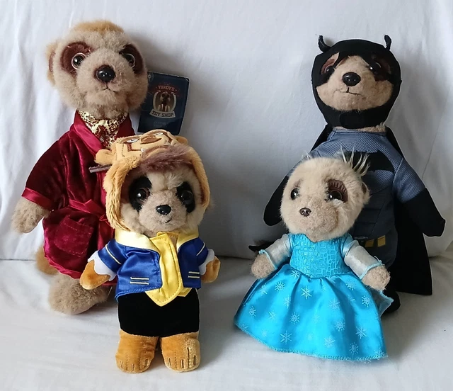 MEERKAT SOFT TOY Plush Alexander, Baby Oleg And Baby Ayana £8.99 ...