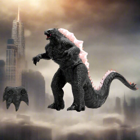 MONSTERVERSE GODZILLA X Kong Remote Control 1:12 Heat-Ray Breath ...