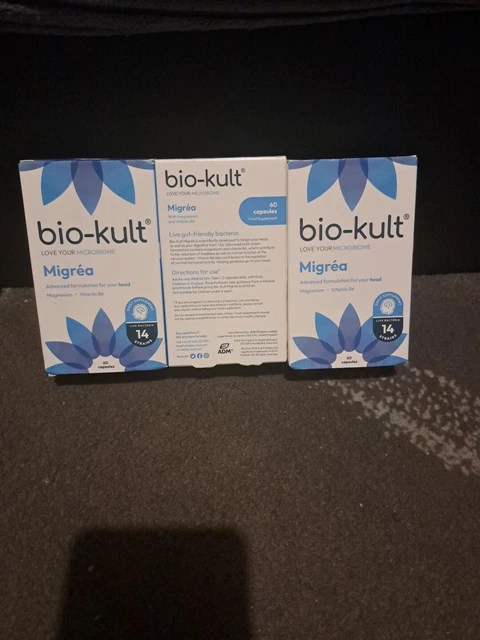 3 X 60 BIO-KULT Migrea Advanced Multi-Action VITAMIN SUPPLEMENT 180 ...