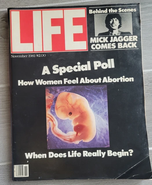 LIFE, NOVEMBER 1981 article featuring Mick Jagger of Rolling Stones £6. ...