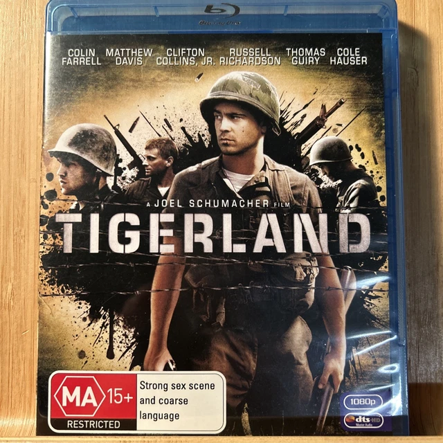 TIGERLAND BLU-RAY DVD 2000 Colin Farrell Region B (S6.1) $14.99 ...