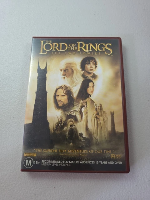 DVD R4 - Lord Of The Rings Two Towers - Elijah Wood Orlando Bloom LOTR ...