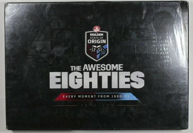 HOLDEN STATE OF Origin - The Awesome Eighties : 18 DVD Set Region 4 New ...