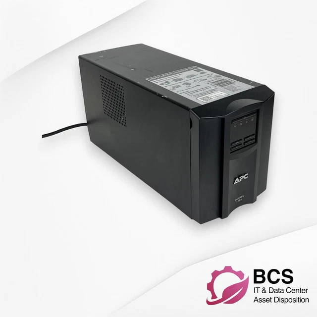 Apc Smart Ups 1000va 700w Lcd Tower Smartconnect 120v Smt1000c Eur 56
