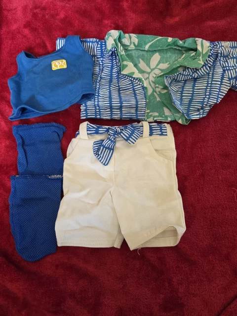 VINTAGE CABBAGE PATCH Kid Cornsilk Layered Outfit Htf Clothing £37.12 ...