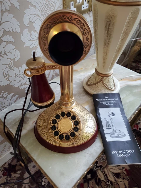 THE ALEXANDER GRAHAM Bell Commemorative Telephone £21.49 - PicClick UK