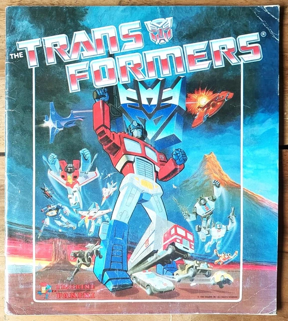 ALBUM PANINI - Transformers (Complet à 50%) EUR 39,00 - PicClick FR