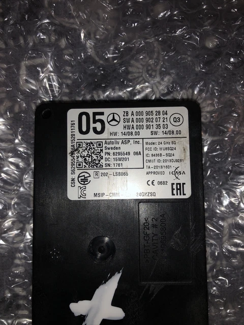 MERCEDES C CLASS Radar Sensor Distance A0009052804 W205 2014 - 2018 £ ...