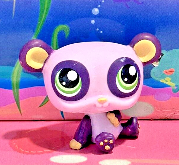 LITTLEST PET SHOP Lps Authentic Lilac And Violet Panda Bear #1305 EUR 8 ...