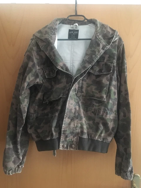 MIL-TEC TANKER JACKET Wehrmacht XX Elite Jacke Blouson Österr.-tarn Gr ...