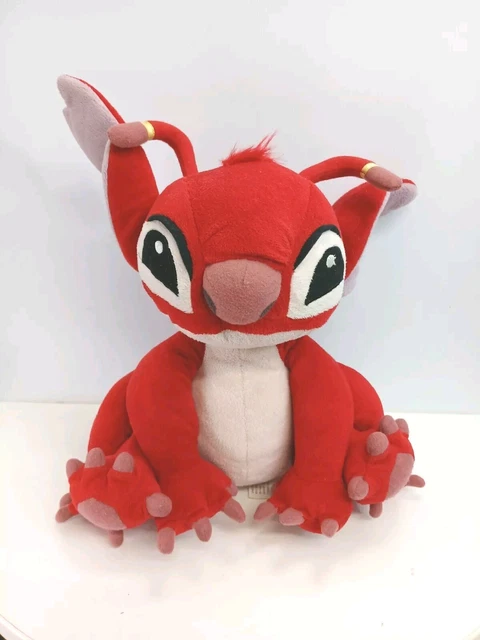 DISNEYLAND PARIS LILO And Stitch Rare Red Leroy Plush Soft Toy 12 ...