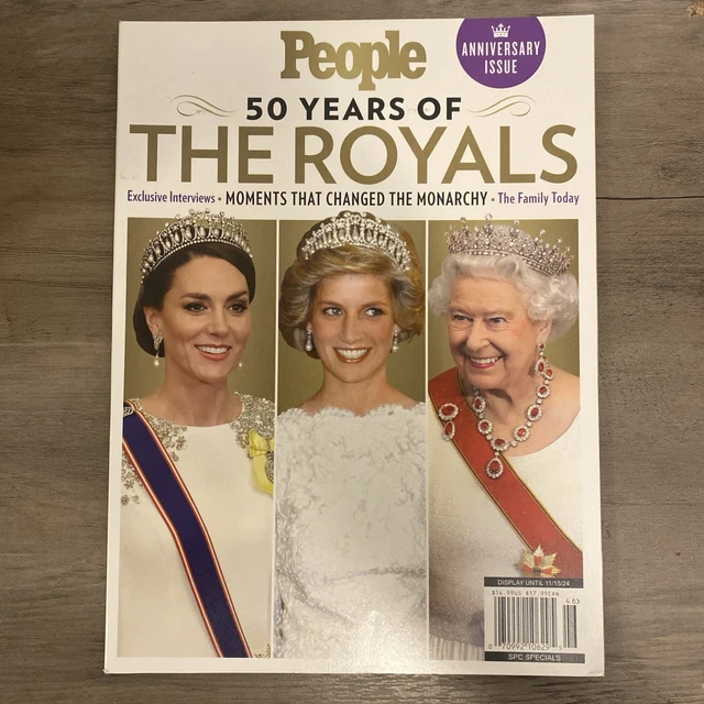 PEOPLE MAGAZINE 50 years of the Royals Moments that Changed The ...