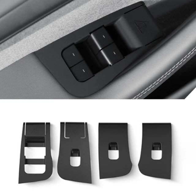 FOR TESLA MODEL Y 2025-2026 Window Lift Button Cover Car Interior ...