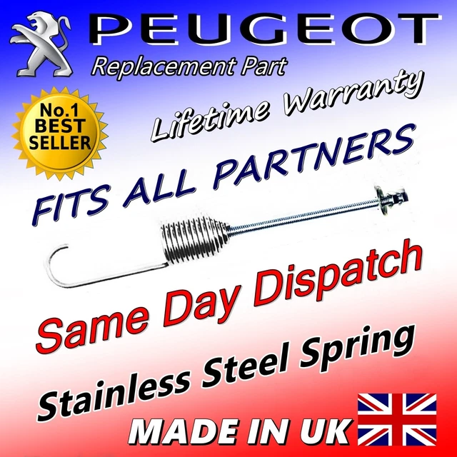 PEUGEOT PARTNER LOAD Sensing Valve Compensator Link Spring LIFETIME ...