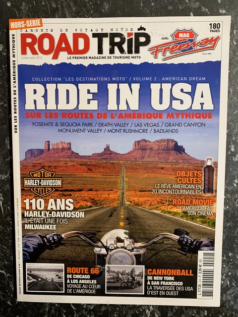 MAGAZINE ROAD TRIP N°2 Hors-Série avec Freeway - Ride in USA EUR 8,00 ...