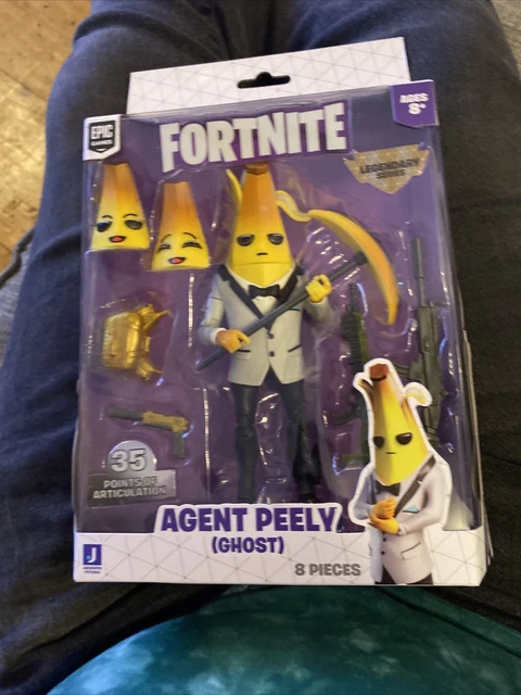 NEW FORTNITE 15CMS Legendary Series Agent Peely Ghost Action Figure ...