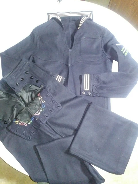 US NAVY POST Ww2 era Cracker Jack Uniform Dress Blue Jumper £53.45 ...