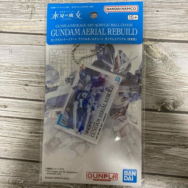 GUNDAM GUNPLA PACKAGE Acrylic Ball Chain Gundam Aerial Refurbished £31. ...