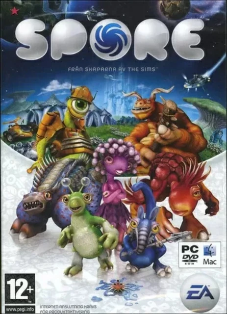 SPORE BASE GAME, PC: Mac and Microsoft Windows, EA+, 12+, 2008 £3.99 - PicClick UK