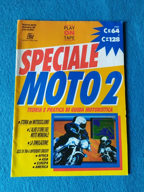 RIVISTA LOGICA 2000 Edicola Commodore 64 C64-128 Vintage Retrogame N.38 ...