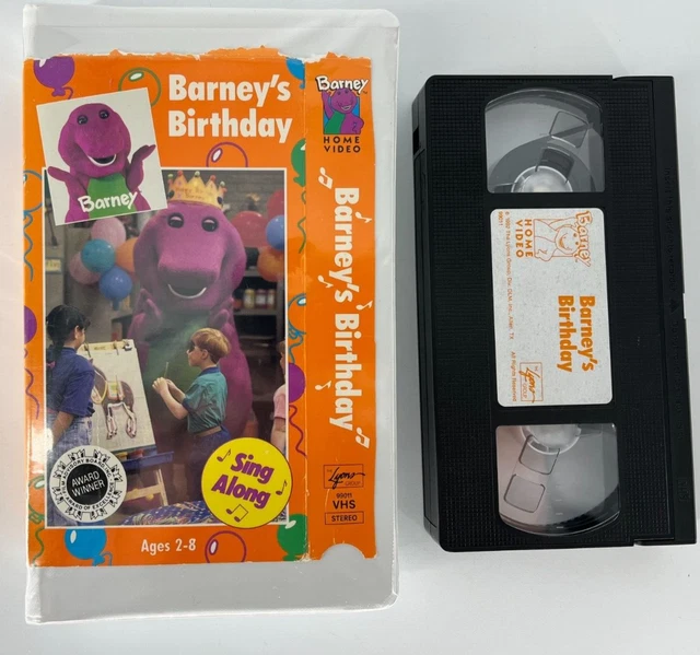 BARNEY VHS - Barney's Birthday (VHS, 1992) EUR 3,48 - PicClick DE