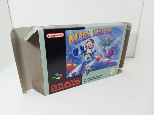 MEGA MAN X - Super Nintendo - Pal - Nintendo - Snes - Only Box EUR 13 ...