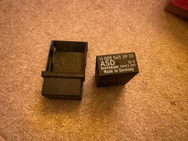 ORIGINAL MERCEDES-BENZ W201 W124 ASD Relay Control Ecu 0055455932 EUR ...