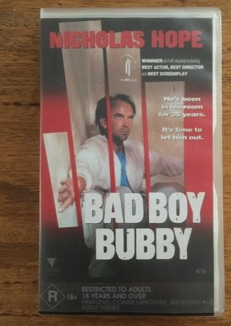 BAD BOY BUBBY: VHS Video Tape. Nicholas Hope. Very Good Condition. $160 ...