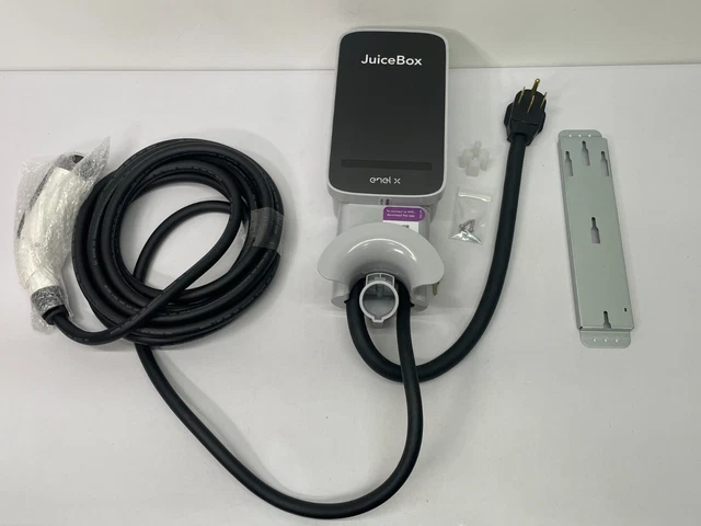 JUICEBOX 40 AMP Smart Electric Vehicle EV Charging Station WiFi Energy ...