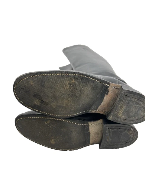 BOULET CANADA TALL Black Leather Men's 9E Equestrian Style Riding Boots ...