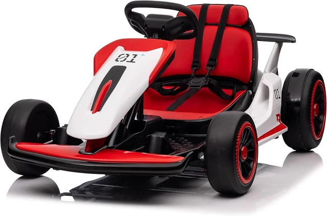 GO KART FOR Kids, 24V Drift Kart with 2X200W Strong Motor, 7AH Big ...
