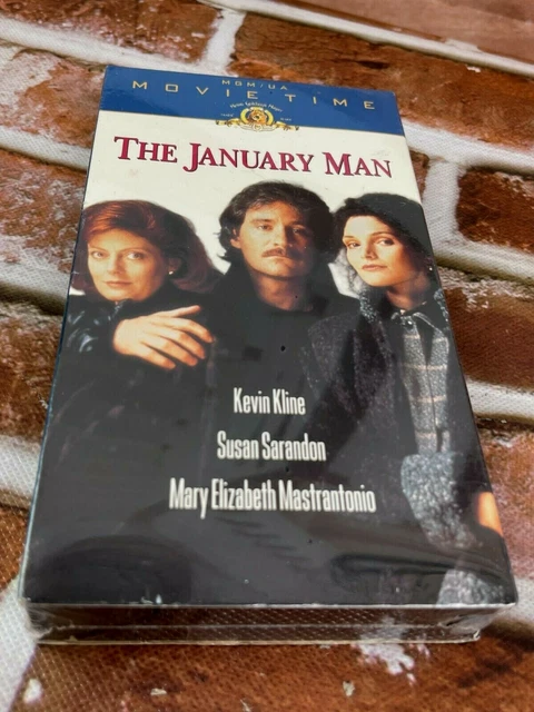 THE JANUARY MAN VHS 1989 Kevin Kline, Susan Sarandon, Mary Mastrantonio New £8.65 - PicClick UK