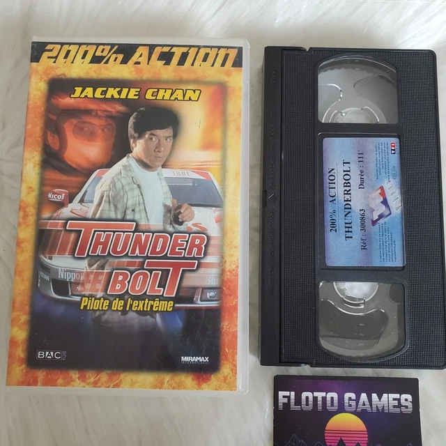 ORIGINAL VHS FR: Thunderbolt - Jackie Chan - 1995 - Floto Games £15.58 - PicClick UK