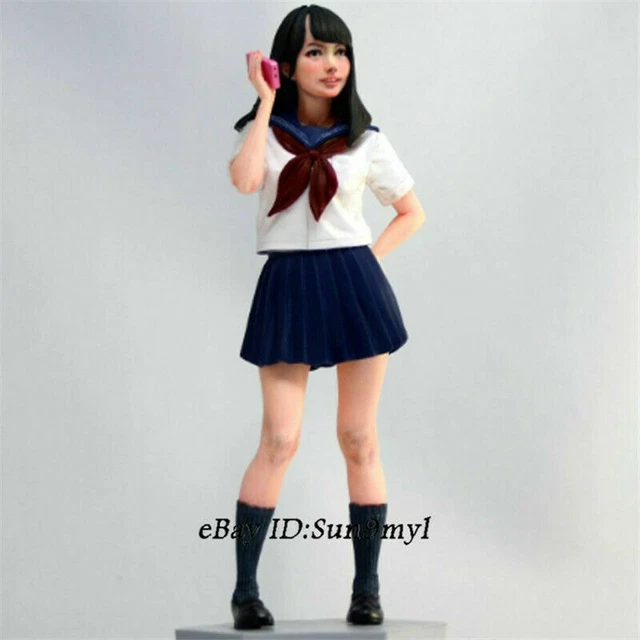 1/12 JAPANESE STUDENT Girl Resin Kits Unpainted Model Unassembled EUR ...