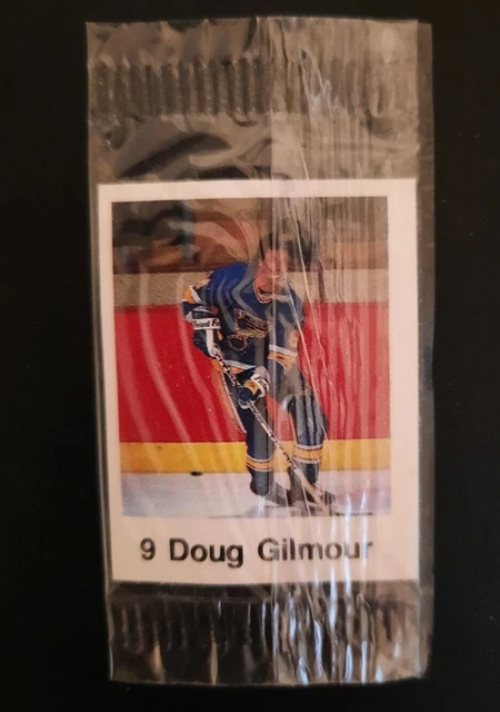 SEALED 1988-89 HOSTESS Frito-Lay Doug Gilmour NHL Mini Sticker Card $2. ...