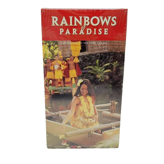 POLYNESIAN CULTURAL CENTER VHS Rainbows of Paradise Pageant of the Long ...